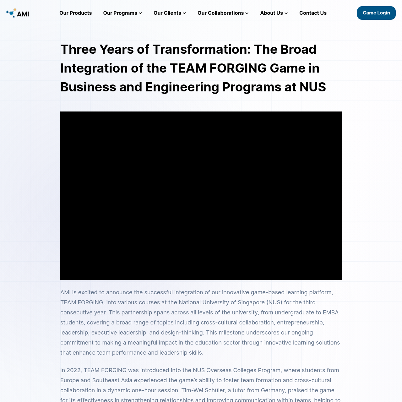 Article about online team building games